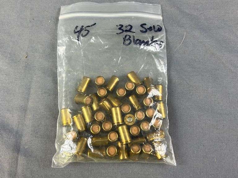 45 rounds .32 S&W BLANKS - Peterson Land & Auction LLC