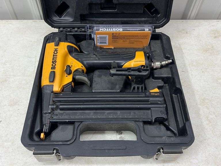 Bostitch BT1855 18ga Nailer - Peterson Land & Auction LLC
