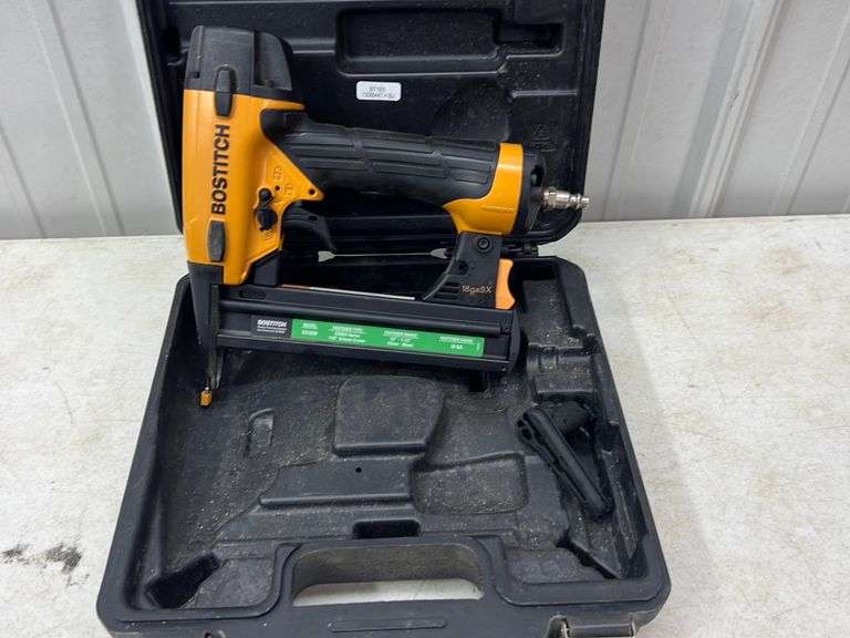 Bostitch SX1838 18ga Nailer - Peterson Land & Auction LLC