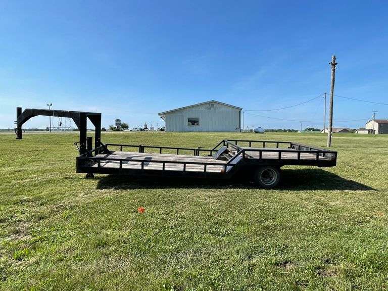 21' Gooseneck Utility Trailer - Property Peddler