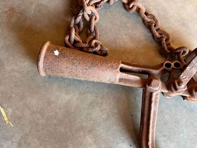 Antique Railroad Spike Puller - Property Peddler