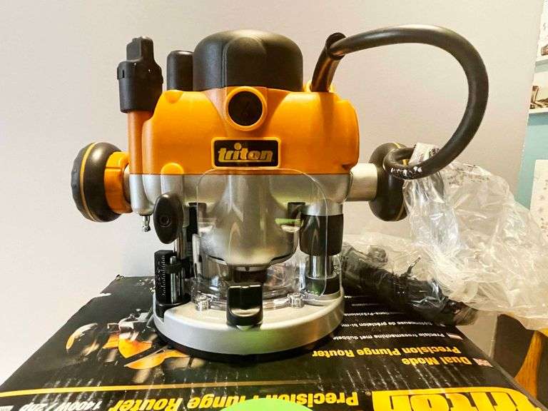 New Triton Precision Plunge Router - Property Peddler