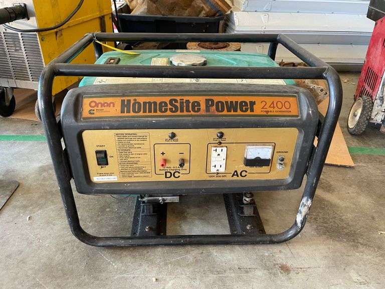 Onan Cummins 2400 Watt Power Generator - Property Peddler