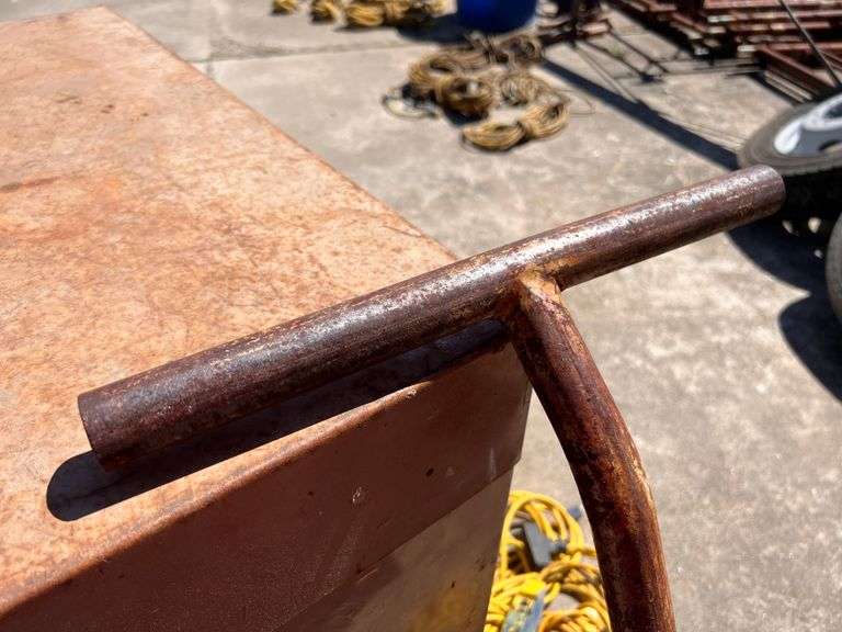 Homemade Single Axle Cart - Property Peddler