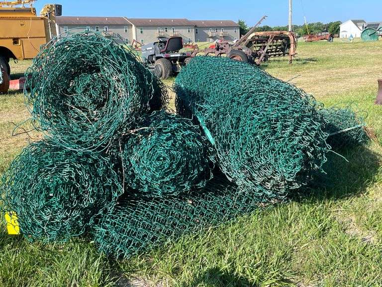 6 Rolls of Cyclone Chain Link Fence - Property Peddler