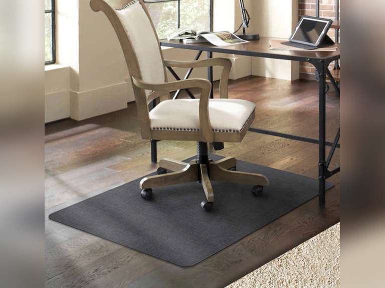 ES Robbins TrendSetter® Designer Chair Mat 35" x 47" with Charcoal ...