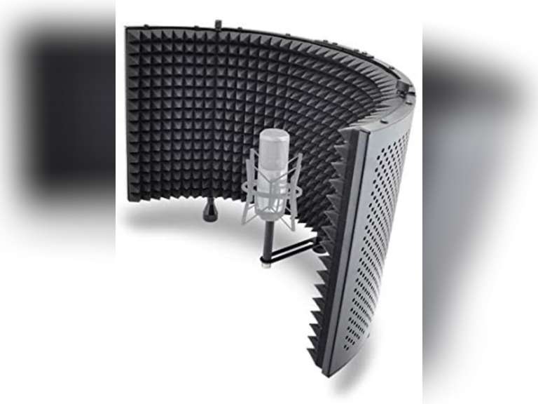 Studio Microphone Foam Shield Soundproofing Acoustic Panel Soundproof ...