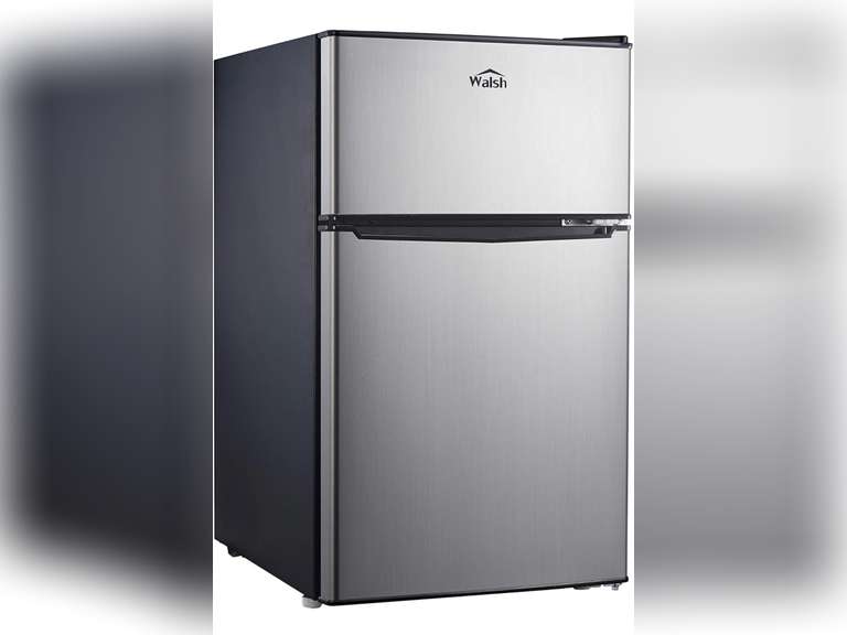 Walsh WSR31TS1 Compact Refrigerator, Dual Door Fridge, Adjustable ...
