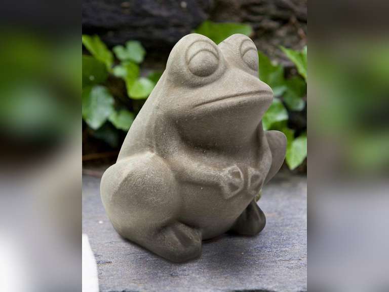 Elly Décor Frog Garden Statue Lawn décor, 9-inch Art Sculpture for Your ...