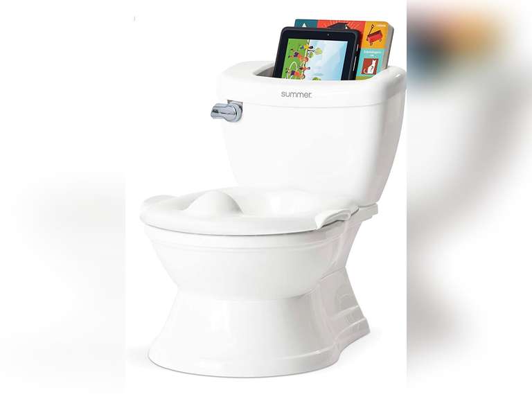 Summer My Size Potty with Transition Ring & Storage, White – Realistic ...