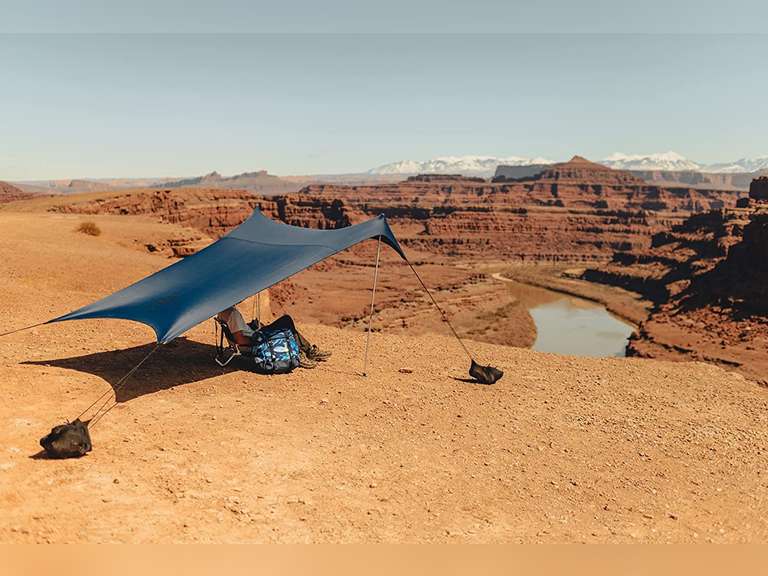 Neso Tents Beach Tent with Sand Anchor, Portable Canopy Sunshade - 7' x ...