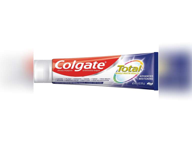 Colgate Total Advanced Whitening Toothpaste, 6.4 oz (4 Pack) 16.99 ...