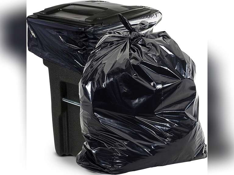 Aluf Plastics 65 Gallon Trash Bags Heavy Duty - (Huge 50 Pack) - 1.5 ...
