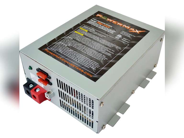 PowerMax PM4 55A 110V AC to 12V DC 55 Amp Power Converter with Built-in ...
