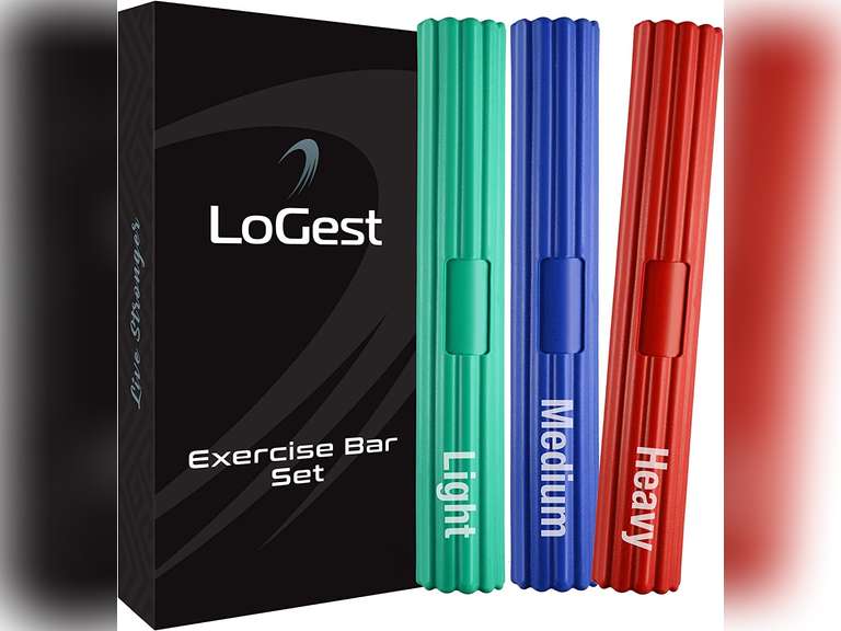 Logest Twist Hand Exerciser Bars for Physical Therapy - Relieves ...