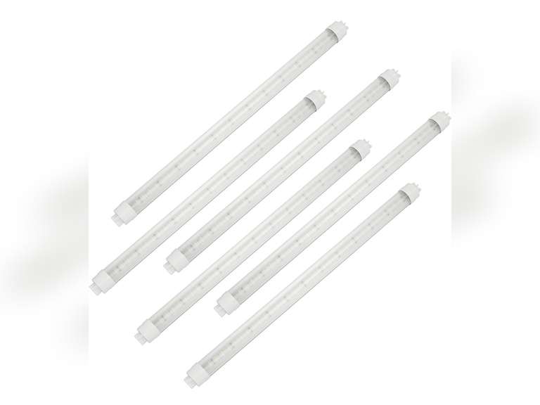 12V DC T8 Led Tube Light 18inch 7W 6500K ,F15T8 Florescent Tube ...