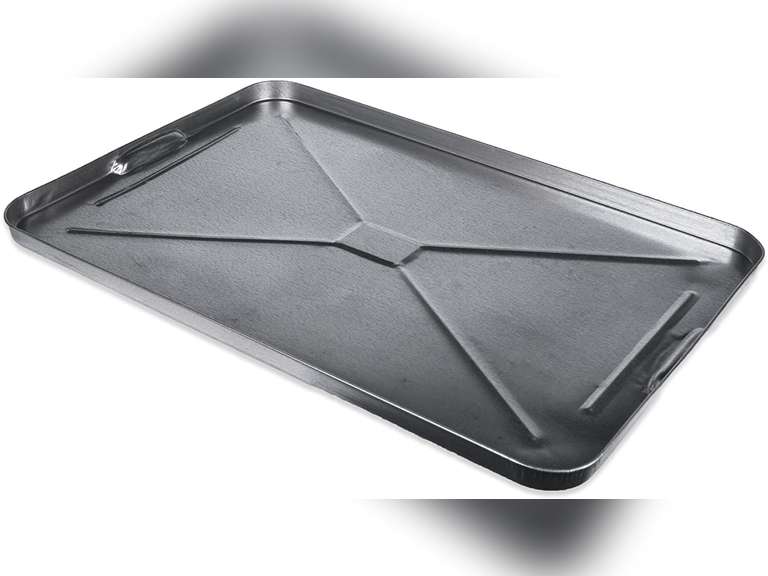 Funnel King 94482 Drip Tray – Metal Oil Drain Pan, Oil Tray, Heavy Duty ...