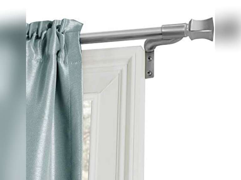 Zenna Home, Brushed Nickel Smart Measuring Easy Install Adjustable Café ...