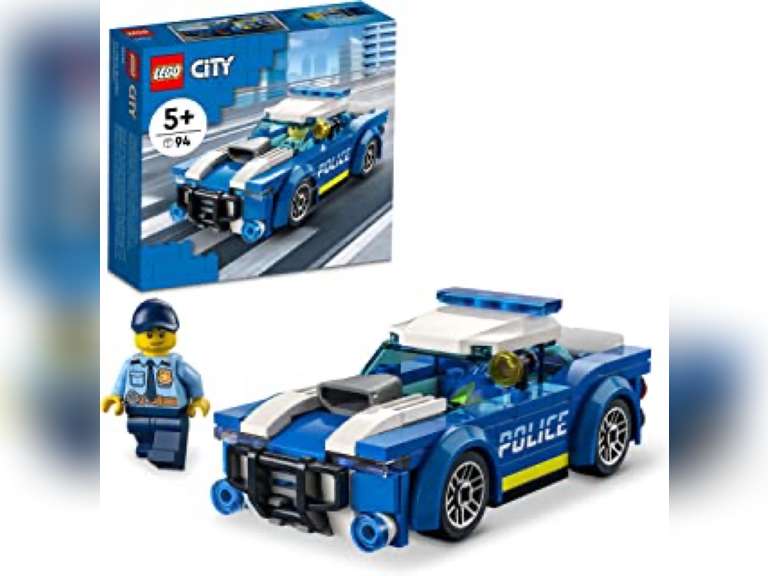 LEGO City Police Car 60312 Building Kit for Kids Aged 5 and Up ...