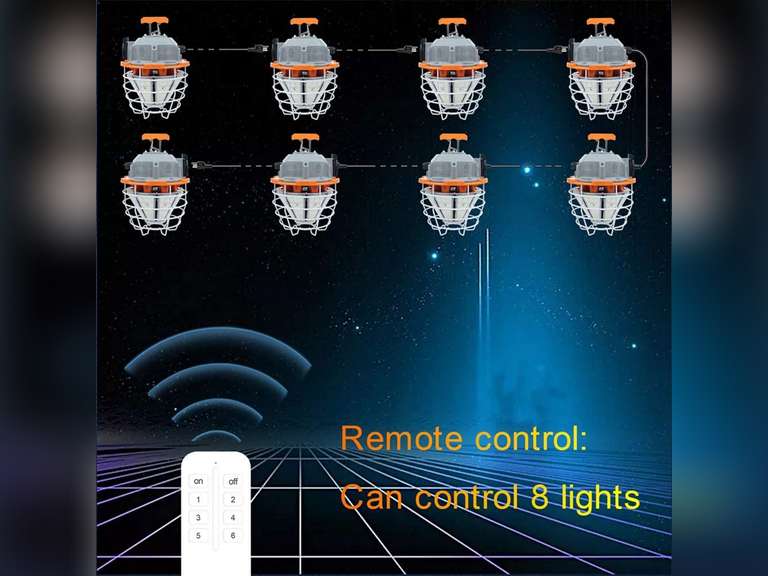 NEW Sunshine LED Temporary Work Light 110V-277V 150W 22500ML 5000K ...