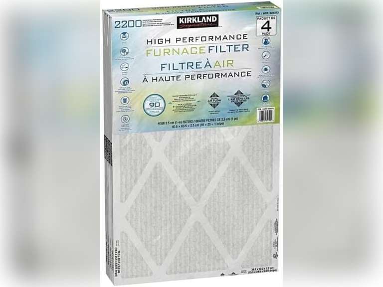 Kirkland Signature High Performance Furnace Filter 2200 Microparticle kirkland-signature-high-performance-furnace-filter-2200-microparticle