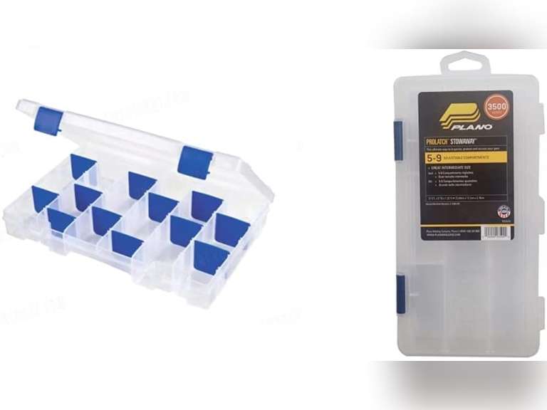 Flambeau Outdoors 4007 Tuff Tainer, Fishing Tackle Tray Box, Includes ...