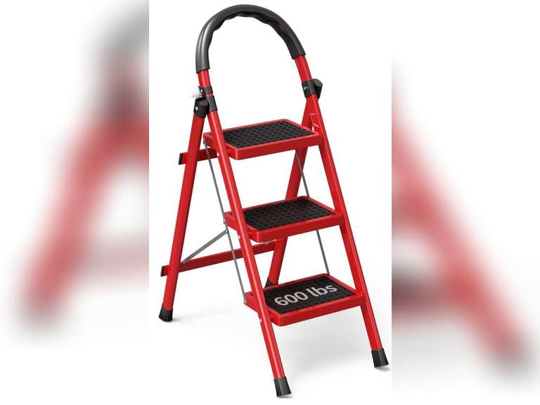 3 Step Ladder, Step Ladder 3 Step Folding-3 Step Ladder Folding Step ...