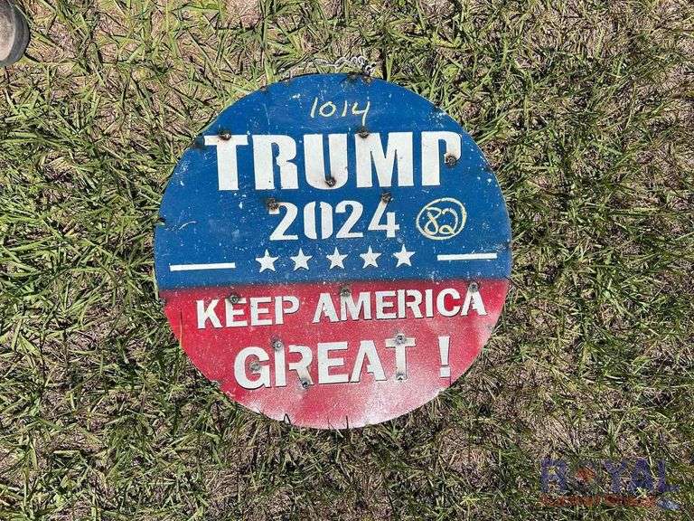 Trump 2024 Sign - Royal Auction Group