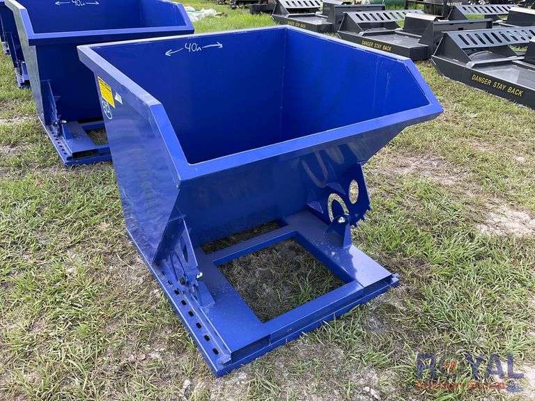 2023 Forklift Dump Hopper Attachment - Royal Auction Group