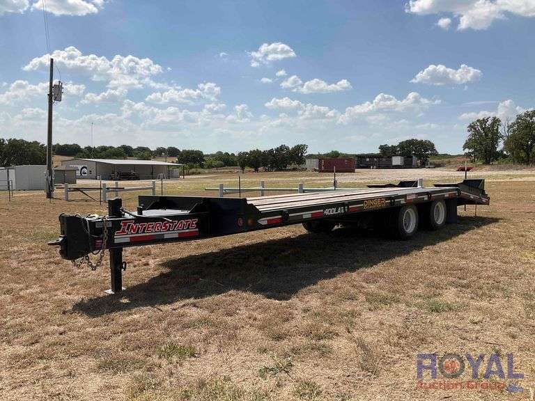 2022 Interstate 40DLA Tag Along Dovetail Trailer - Royal Auction Group