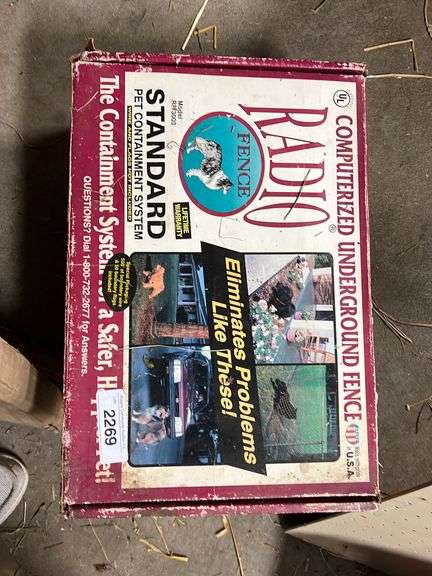 Radio Fence - Computerized Underground Fence - Rogers Community Auction ...