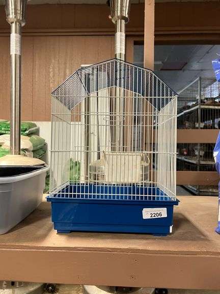 Blue Bird Cage - Rogers Community Auction Inc.