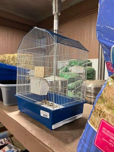 Blue Bird Cage - Rogers Community Auction Inc.