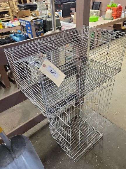 2 Metal Cages - Rogers Community Auction Inc.
