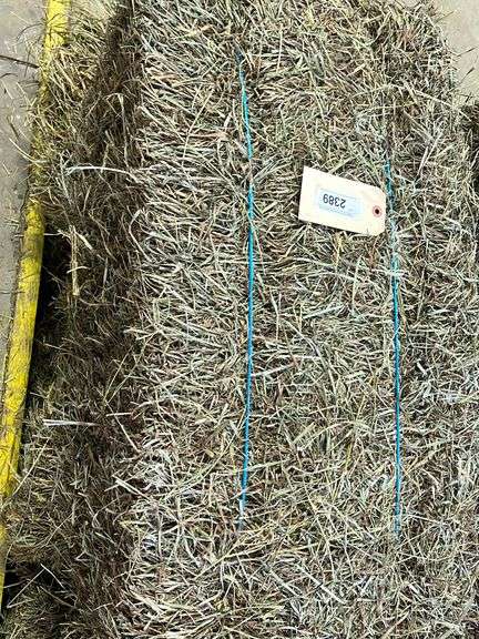 2 Bales Grass Mix Hay - Rogers Community Auction Inc.