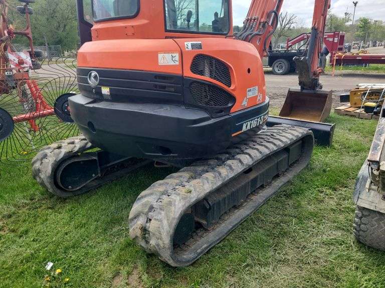 Kubota KX161-3 Excavator w/ Hyd. Thumb - Rogers Community Auction Inc.