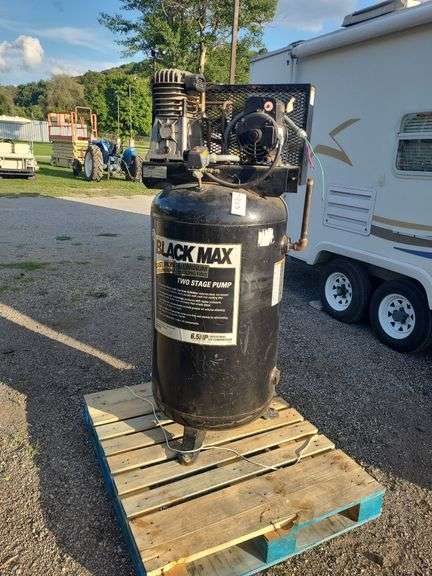 Black Max 80 Gallon 6.5hp Air Compressor - Rogers Community Auction Inc.