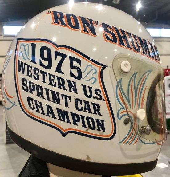 "ABSOLUTE" Ron Shuman Racing Suit & Helmet - RES Auction Services