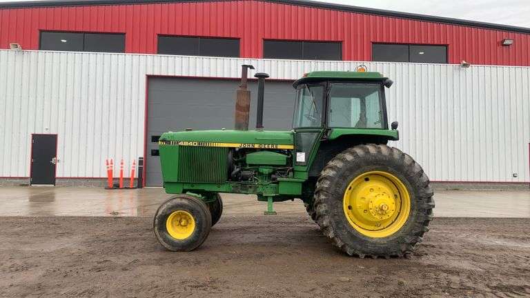 "ABSOLUTE" John Deere 4840 2WD Tractor - RES Auction Services