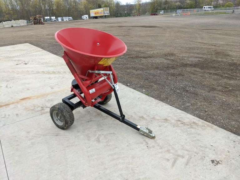 "ABSOLUTE" King Kutter 8' Seed Fertilizer Spreader - RES Auction Services