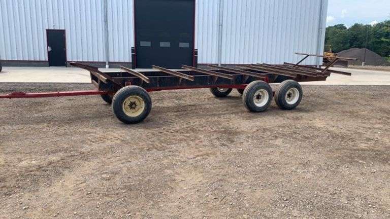 Round Bale Wagon - RES Auction Services