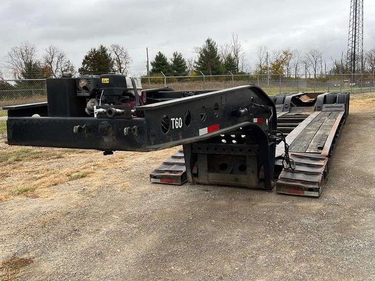 "ABSOLUTE" 1996 Fontaine 55 Ton Lowboy Trailer - RES Auction Services