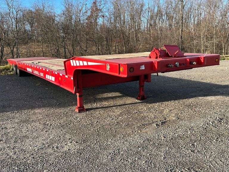 "ABSOLUTE" Landoll 930C 48' Step Deck - RES Auction Services