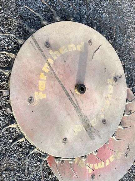 "ABSOLUTE" Farm Hand 2 Wheel Hay Rake - RES Auction Services