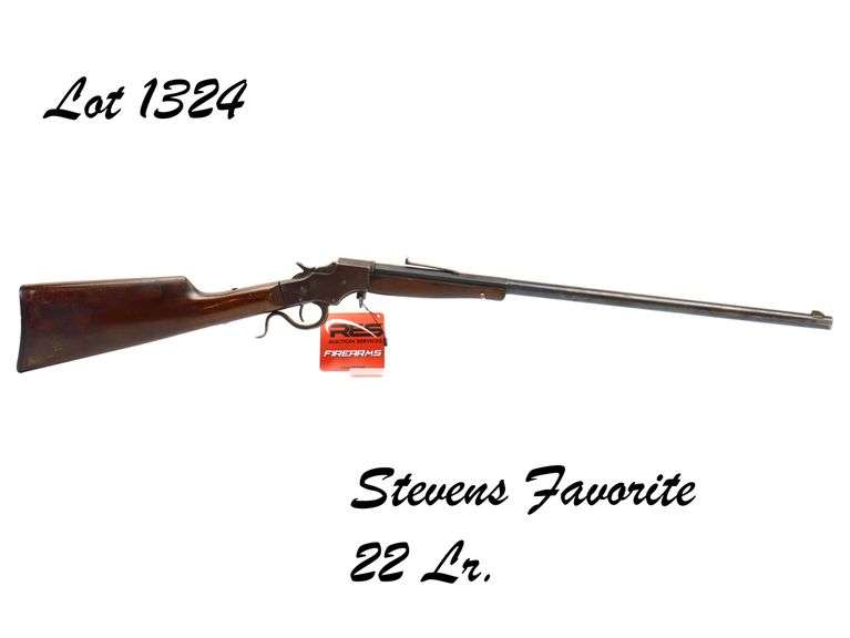 Stevens Favorite 22LR Single Shot Rifle - RES Auction Services