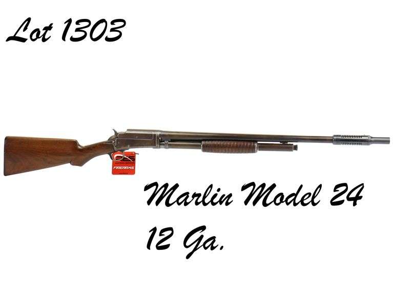Marlin 24 12Ga Pump Action Shotgun - RES Auction Services