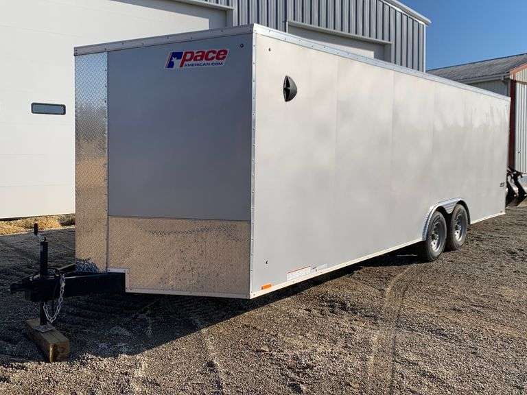 Like New 24' Pace Journey SE Cargo Trailer - RES Auction Services