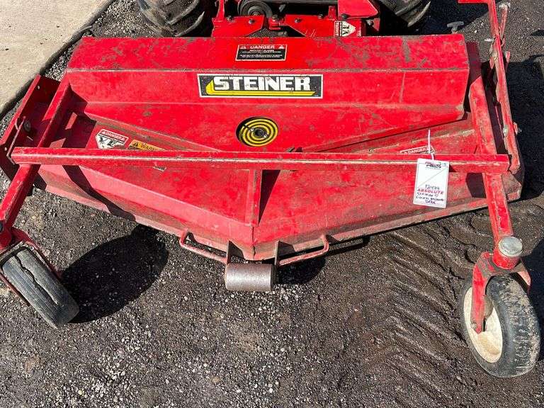 "ABSOLUTE" Steiner MD460 5' Finish Mower Deck - RES Auction Services