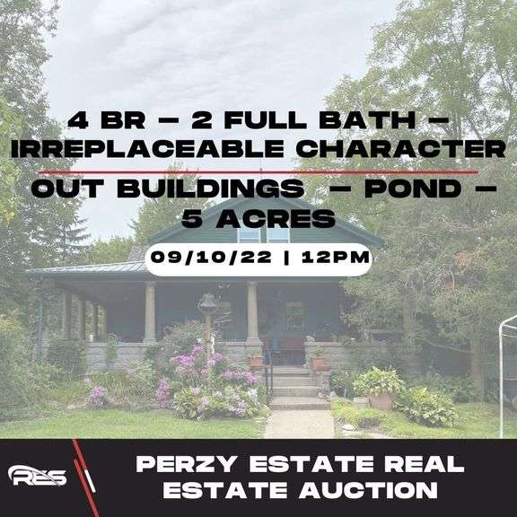 Perzy Estate Real Estate Auction - RES Auction Services