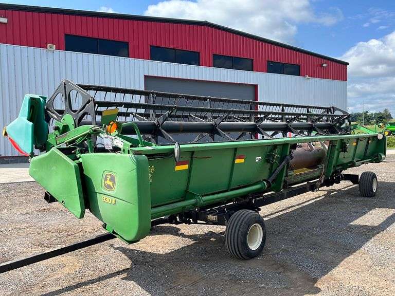 "ABSOLUTE" John Deere 930F Grain Head - RES Auction Services